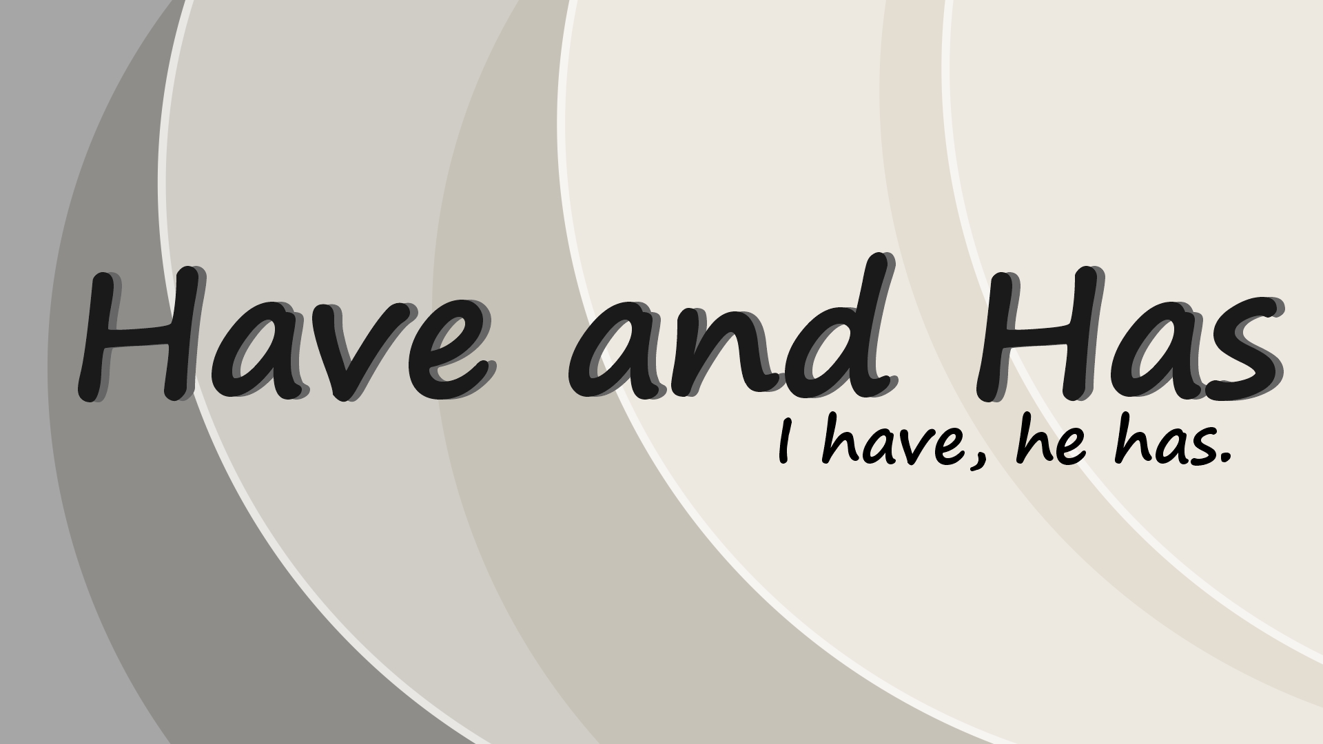 Have and Has – Teacher Robin Mendoza