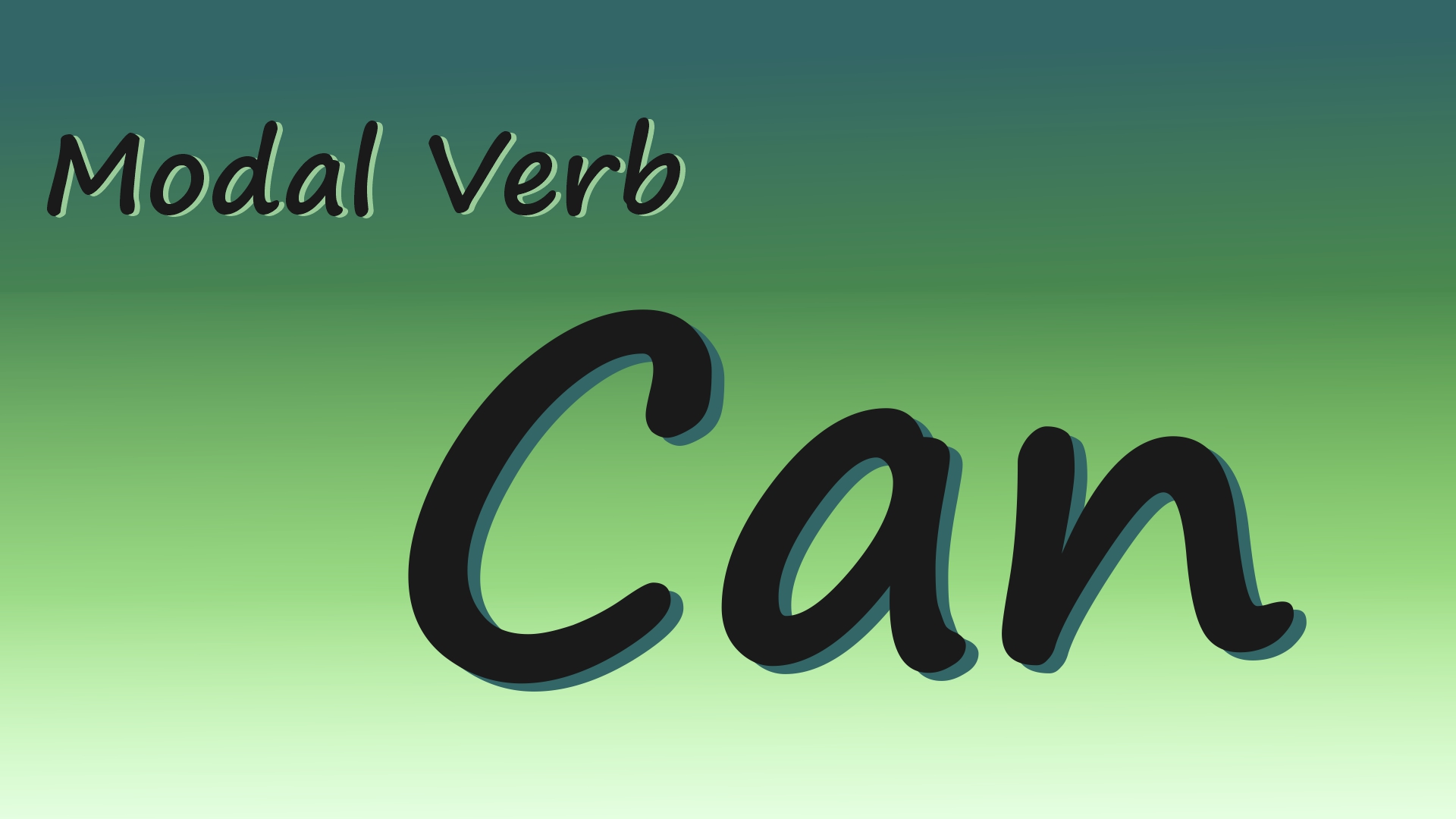 Modal verb Can – Teacher Robin Mendoza